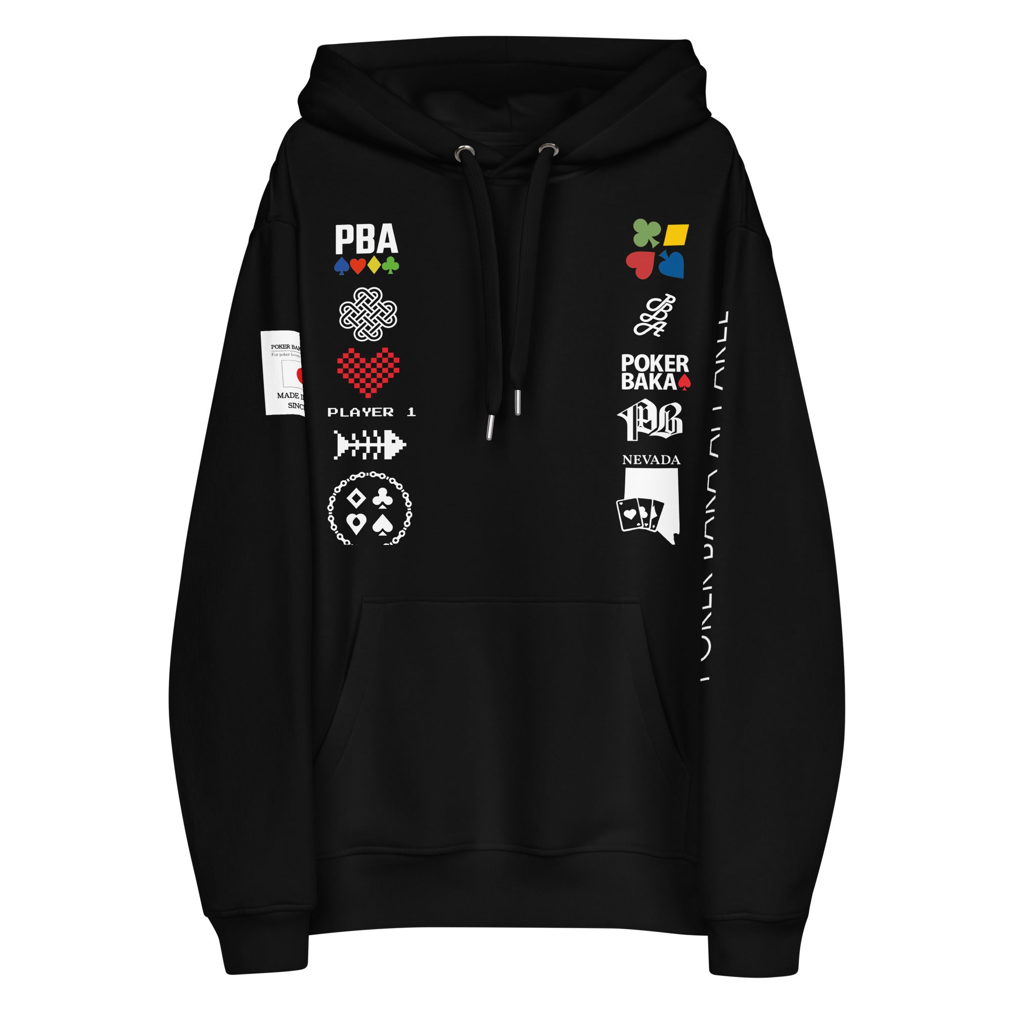PBA SPONSOR HOODIE heavyweight（フロントポケット有） – ROYAL FLUSH